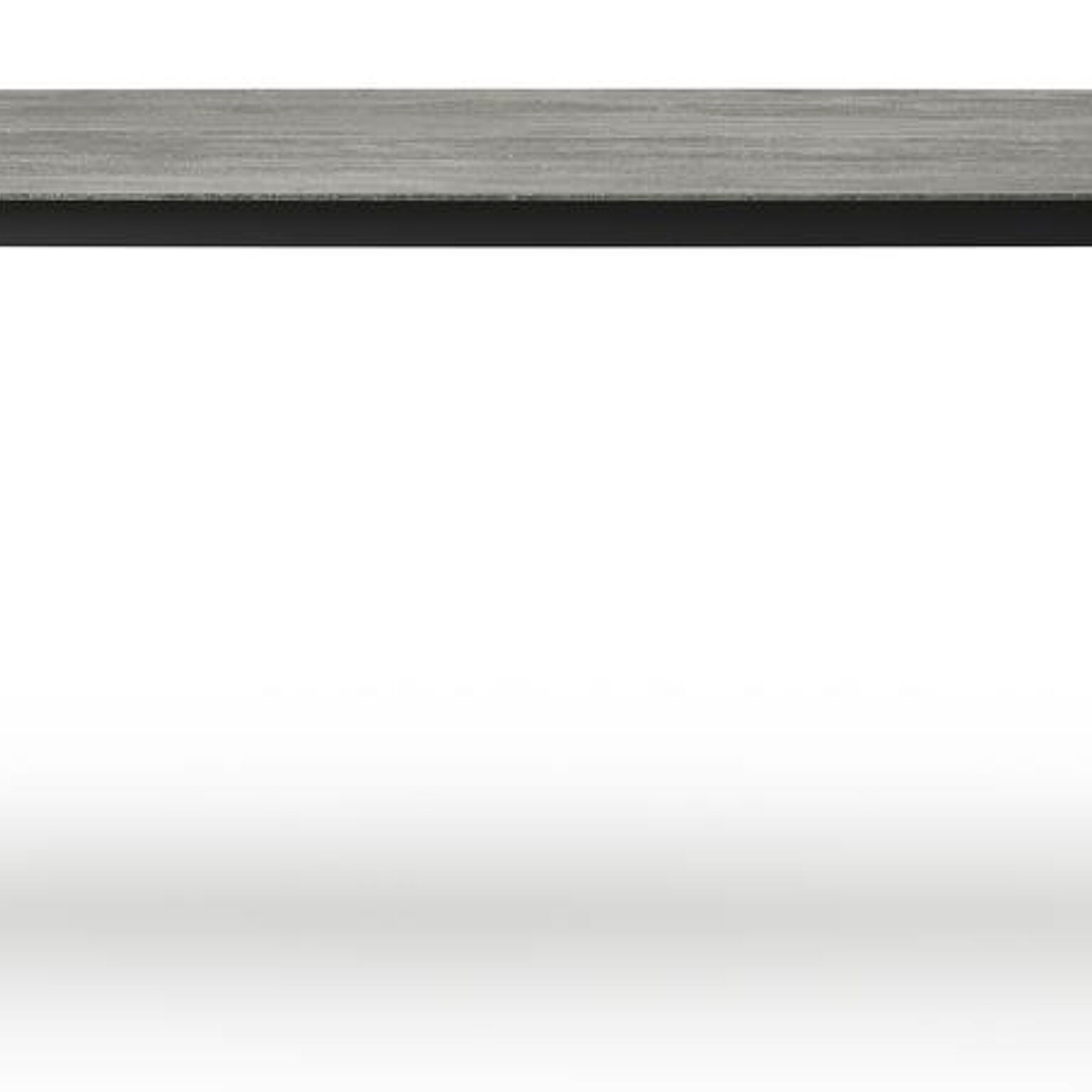 Orso tuintafel bootvorm in zwart aluminium en volkeramiek aspen grey ...