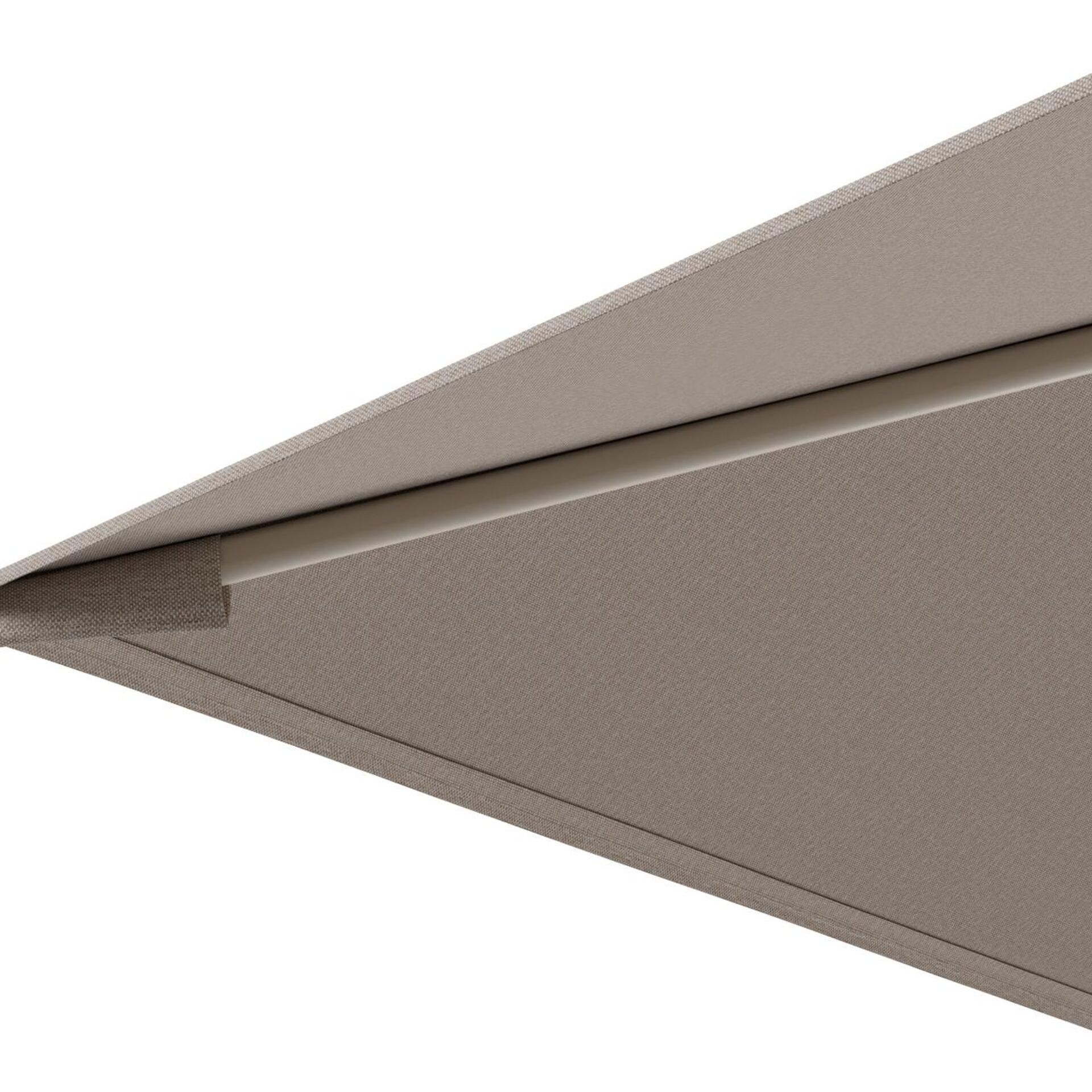 Calpe zweefparasol in beige aluminium en beige Weather+ Softtouch ...