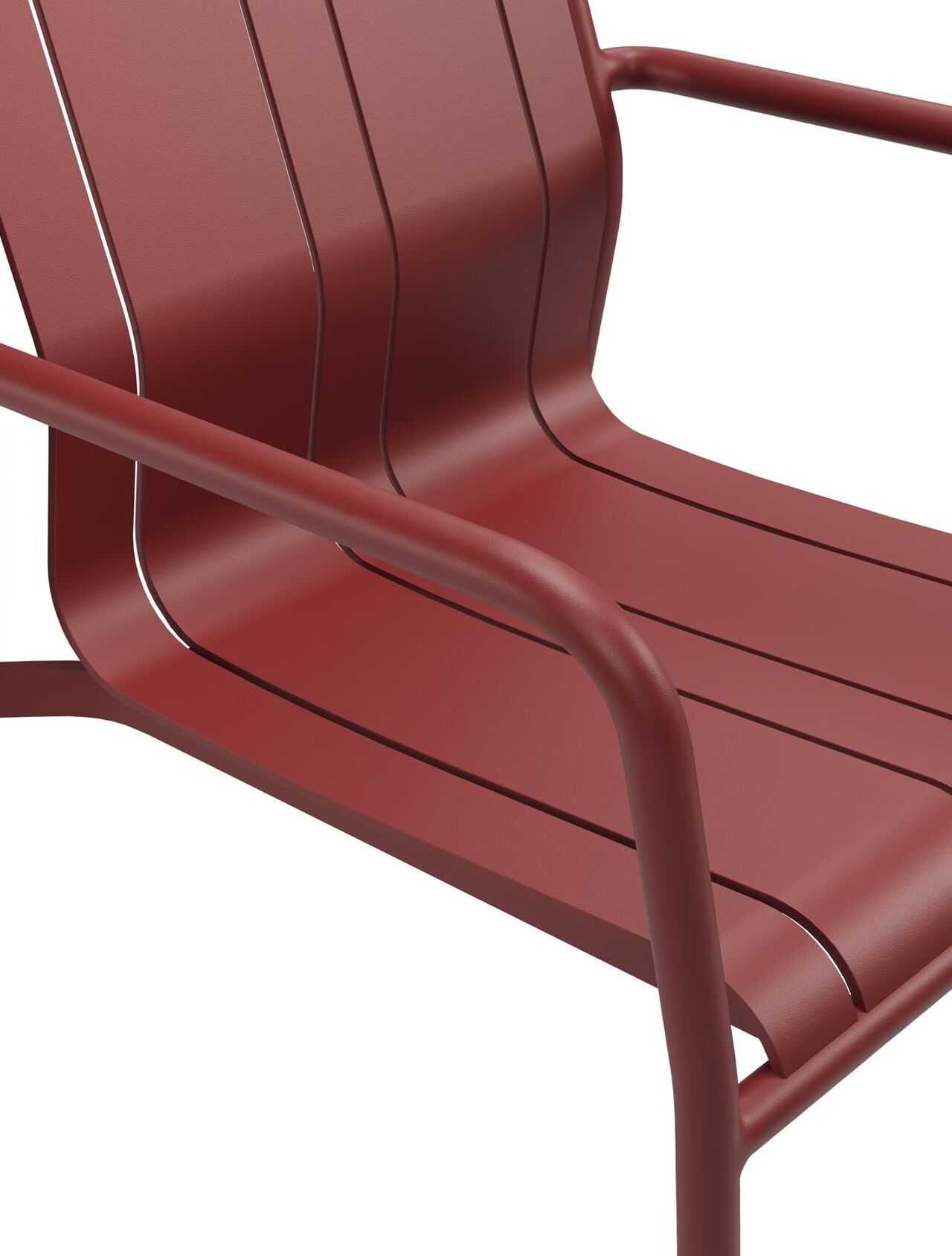 Bolito tuinstoel in ruby aluminium | Exterioo tuinmeubelen